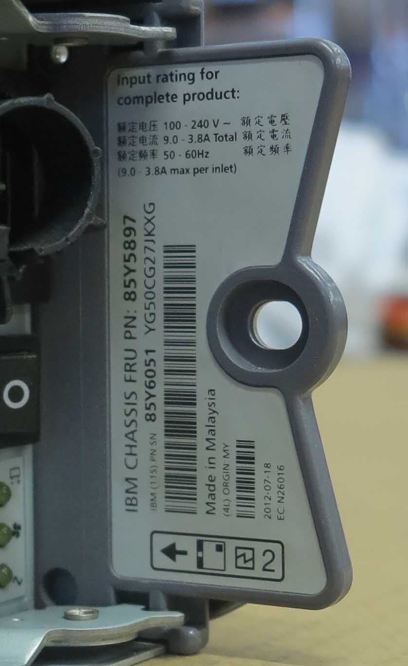 IBM Storwize V7000 Control Enclosure 5 4TB HDD 2x 300GB SDD 2x Control ...