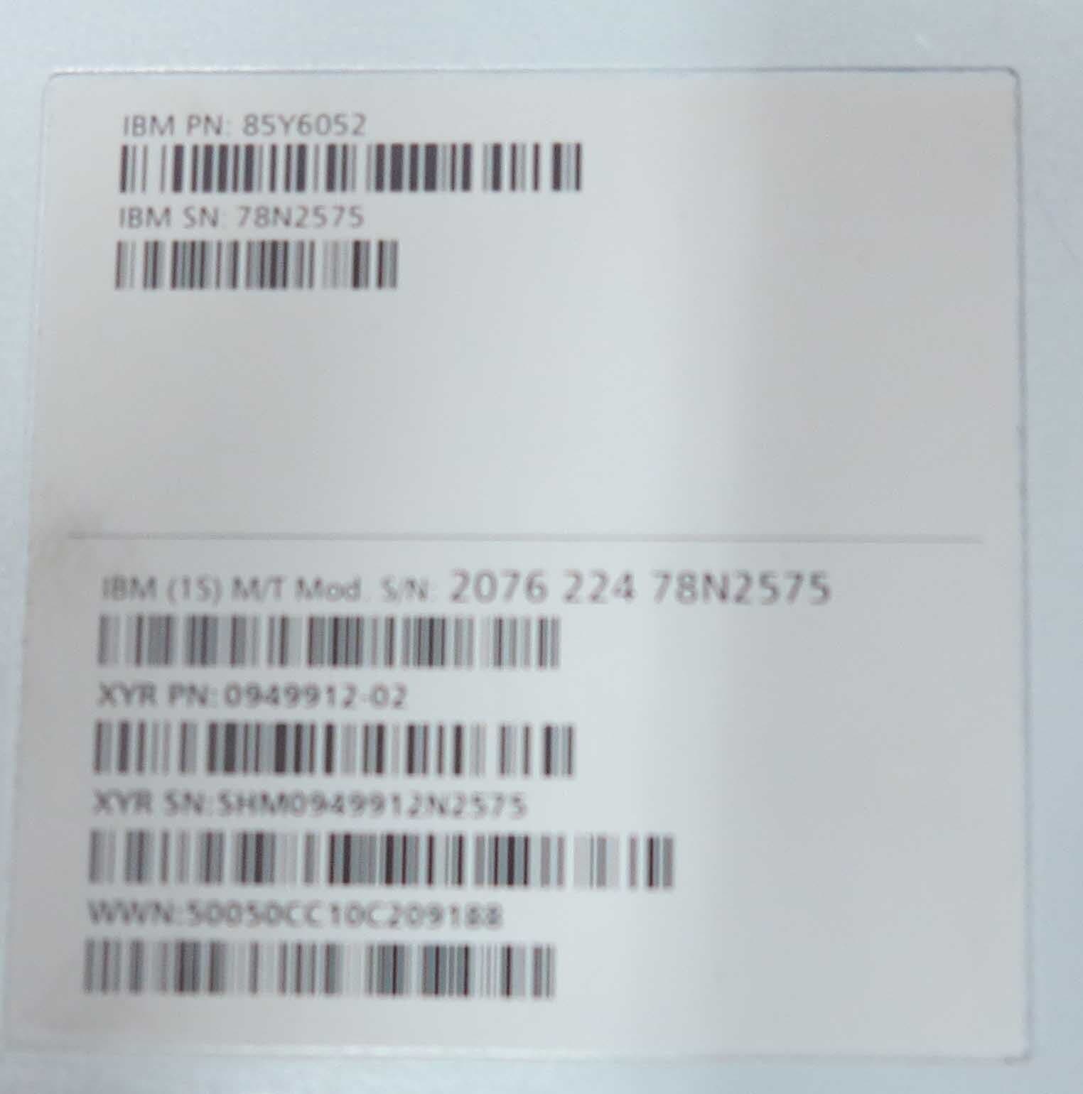 IBM Storwize V7000 G2 15 3TB HDD 300GB SDD Expansion Array 2x Control ...