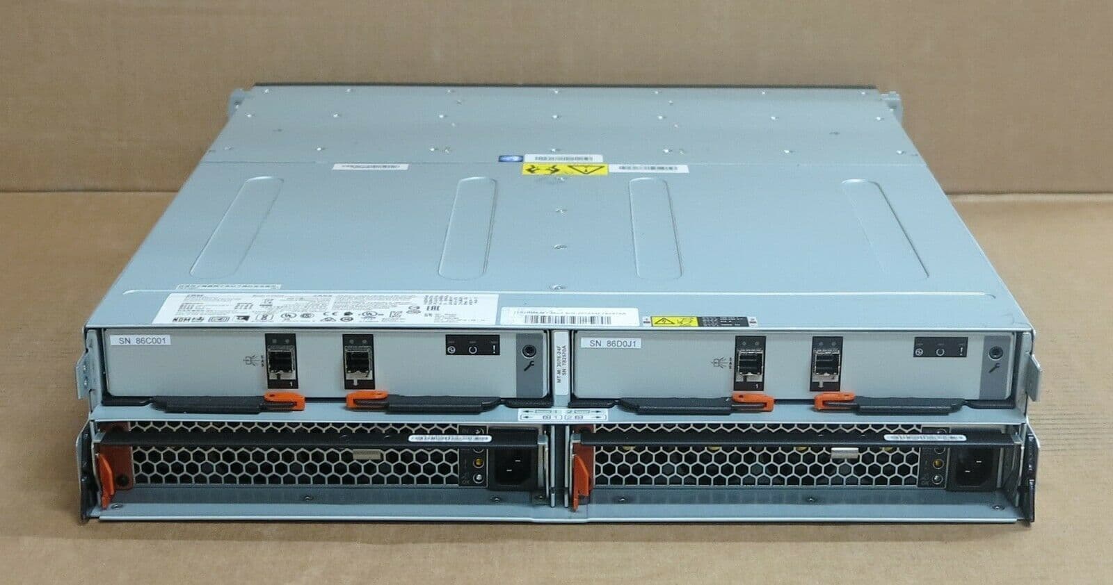 IBM Storwize V7000 Gen2 23x 2 4TB 10K 12G Expansion Array 2076-24F 2x ...