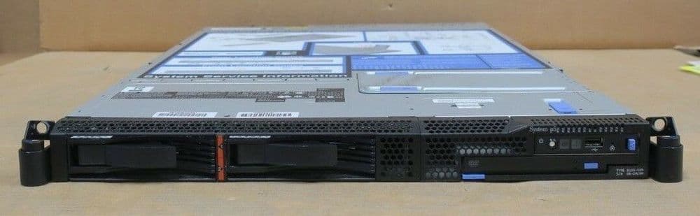 Ibm System P5 505 9115 505 Ibm 9316 Power Cpu 1gb Ddr2 Ram 2x Caddies