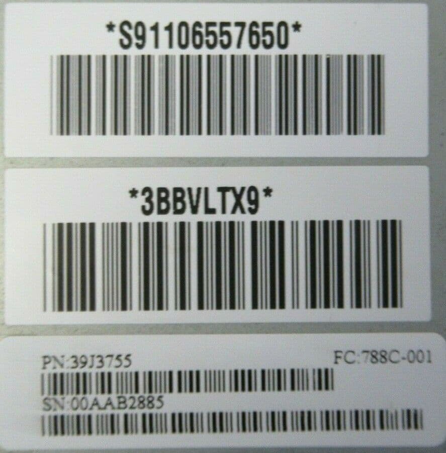 IBM System P5 510 4x 3 5" Bays 1U Rack Server Chassis ONLY