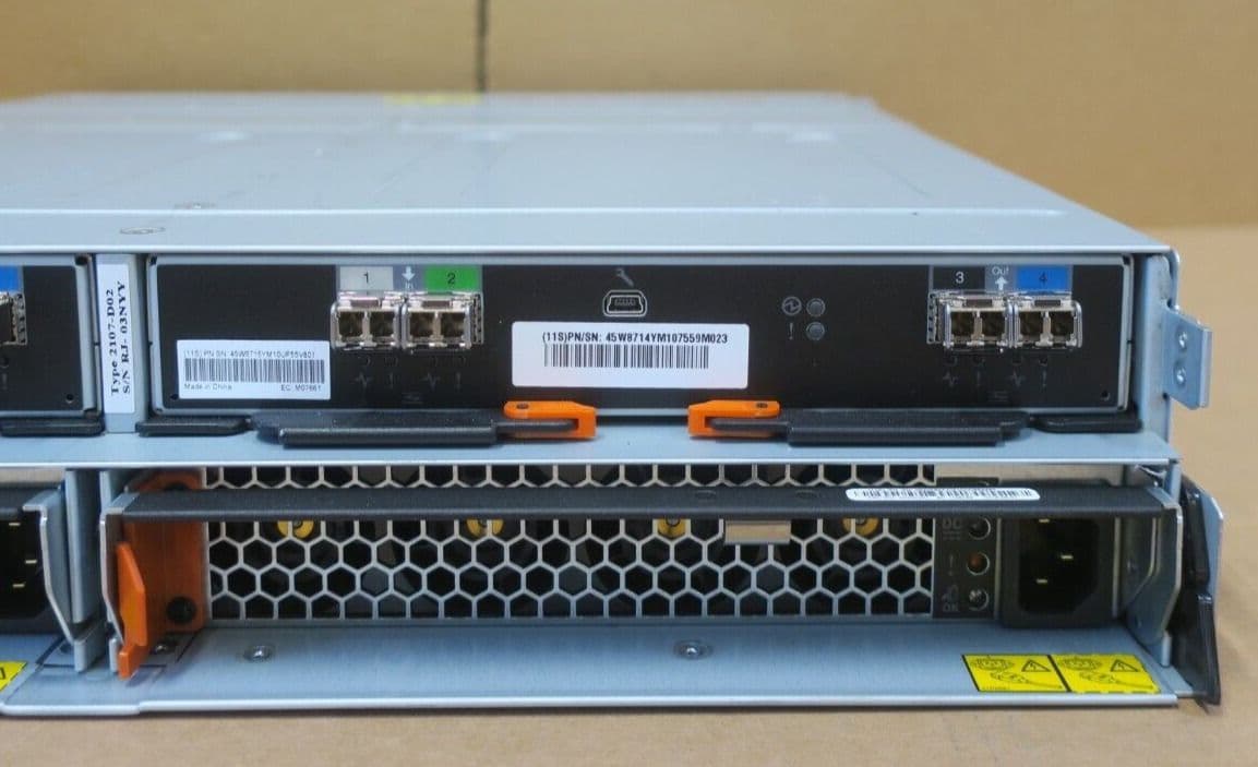 Ibm System Storage Ds8000 2107 D02 12x 3 5 Bay Dual Controller 8x 4tb 3 5 Hdd