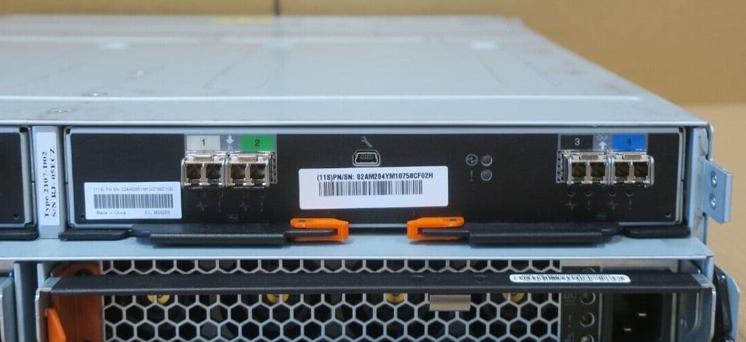 IBM System Storage DS8000 2107-D02 12x 3 5" Bay Dual Controller Dual ...