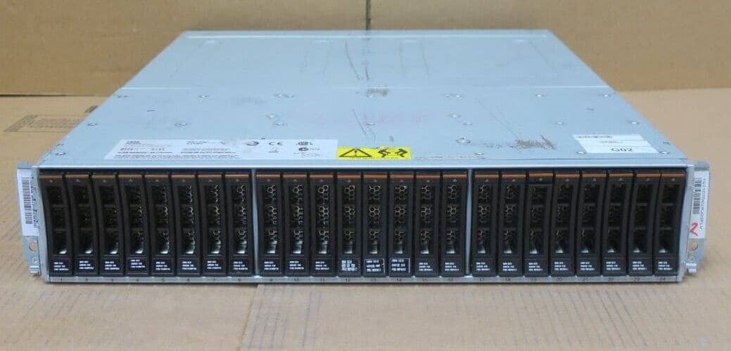 IBM System Storage DS8000 2107-D02 24x 2 5" Bay 2x Controller 24x 600GB ...
