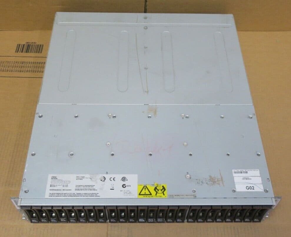 Ibm System Storage Ds8000 2107 D02 24x 2 5 Bay 2x Controller 24x 600gb 15k Hdd 364273816841