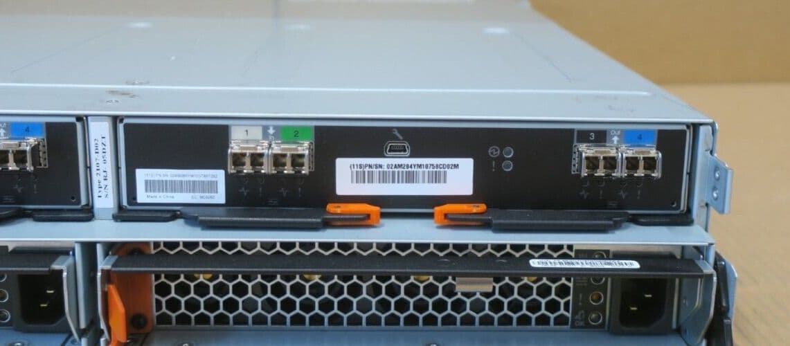 IBM System Storage DS8000 2107-D02 24x 2 5" SAS Bay Dual FC Controller ...