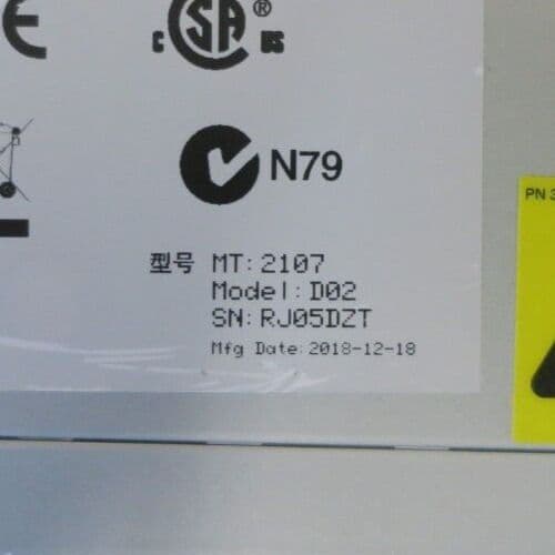 Ibm System Storage Ds8000 2107 D02 24x 2 5 Sas Bay Dual Fc Controller Dual Psu