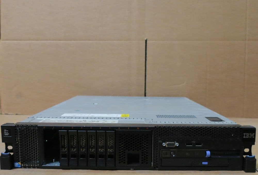 IBM System X 3650 M2 2 x Quad Core Xeon X5570 2 93GHz 128GB 2 x 73GB ...