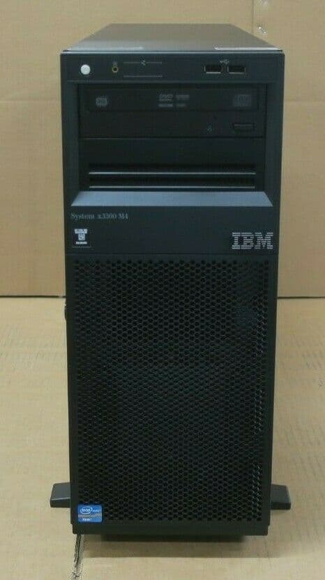 IBM System x3300 M4 7382-PBC 6C E5-2430 16GB Ram 4x 3 5" HDD Bay Tower ...