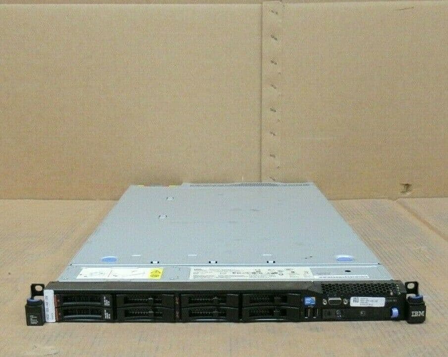IBM System x3550 M3 Xeon Quad Core E5620 2 40GHz 12GB 146GB HDD 1U Server