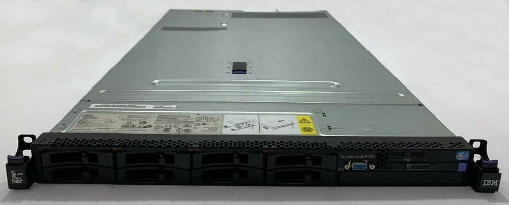 IBM System x3550 M4 7914-AC1 6-Core Xeon E5-2620V2 2 10GHz 32GB RAID 1U ...