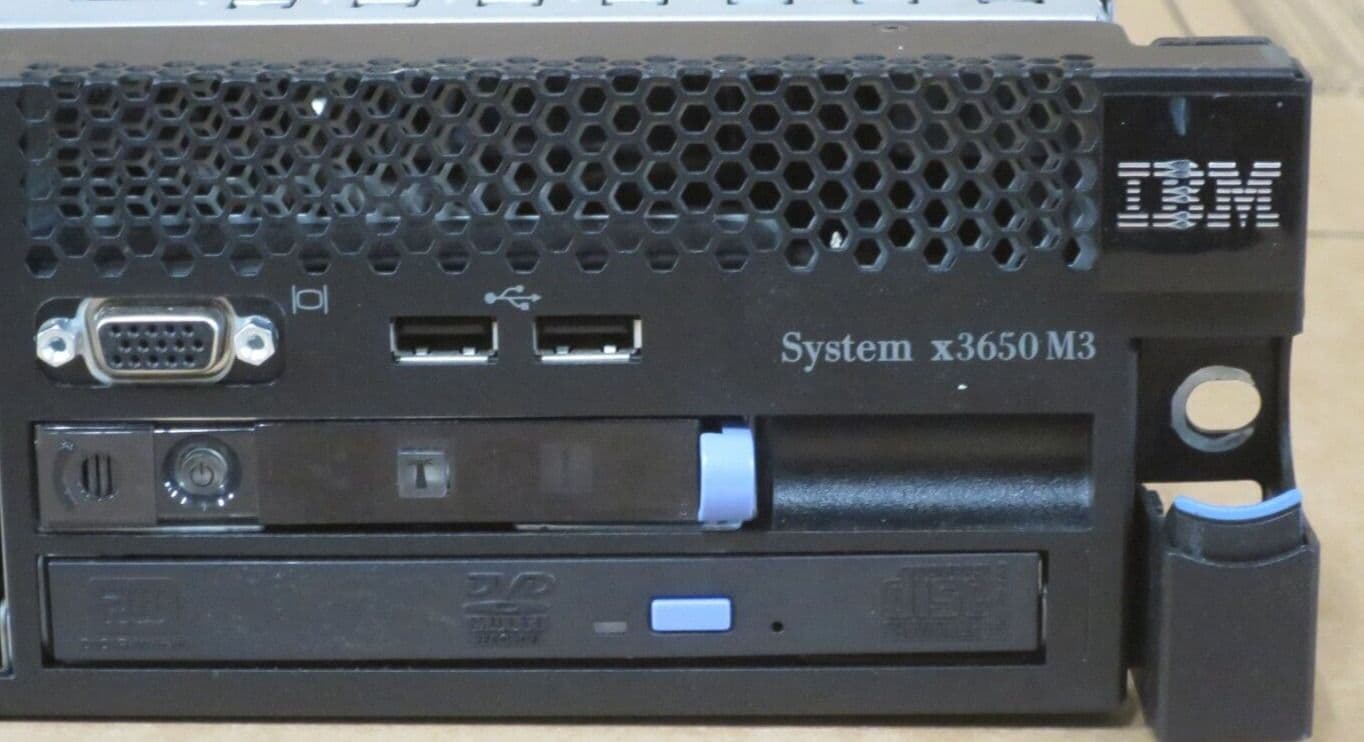 IBM System x3650 M3 2851-SS2 2x 6C Xeon X5650 4-Bay SAS 2 5" 2U Server