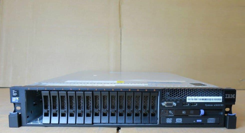 IBM System x3650 M3 7945-CTO 2 x Xeon Six Core X5660 2 80GHz 32GB RAID ...
