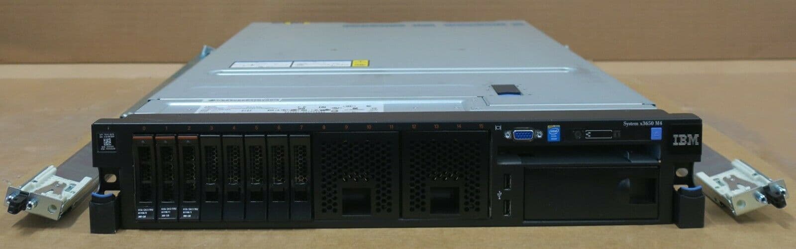 IBM System x3650 M4 7915-G5G 2x 8-Core E5-2650 2GHz 96GB Ram 3x 300GB ...
