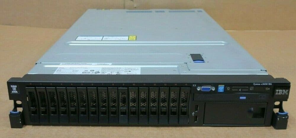 Ibm System X3650 M4 7915 Pmj Cto Configure To Order 2x Cpu 2x Dimm 16 Bay Server