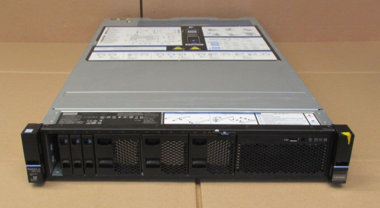 IBM System x3650 M5 8-Core Intel E5-2620v4 2 10GHz 4x 2 5" Bay 2U Rack ...