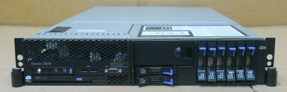 IBM System X3650 Quad-Core E5430 2 66GHz 4GB Ram 8x 146GB HDD 2U Server