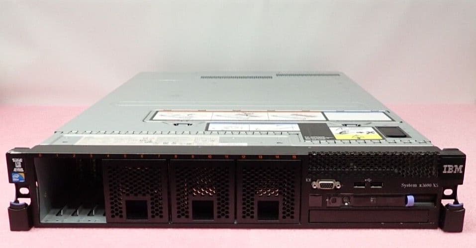 IBM SystemX X3690 X5 2x 8-Core E7-2830 256GB RAM 4x 2 5" Bay 2U Server ...