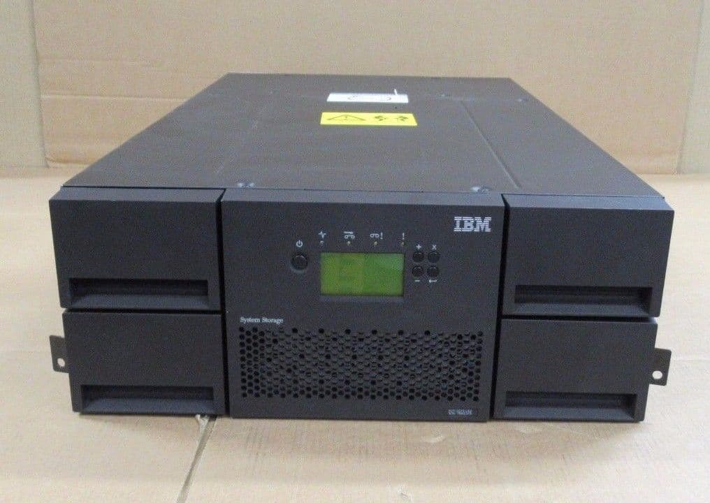 IBM TS3200 45E1330 Rack Mount Auto Tape Loader Chassis 2 x PSU ...