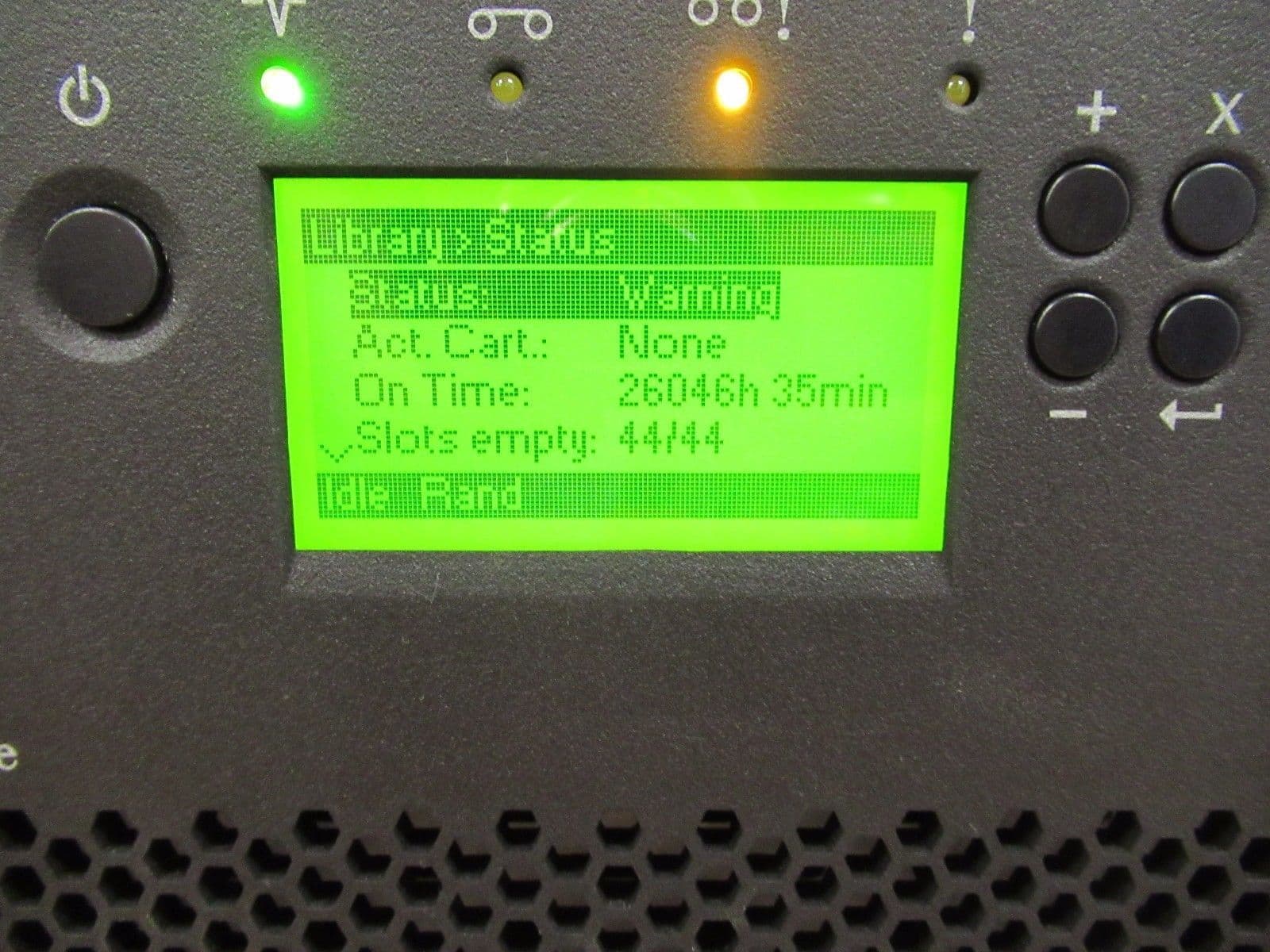 IBM TS3200 45E1330 Rack Mount Auto Tape Loader Chassis 2 x PSU ...