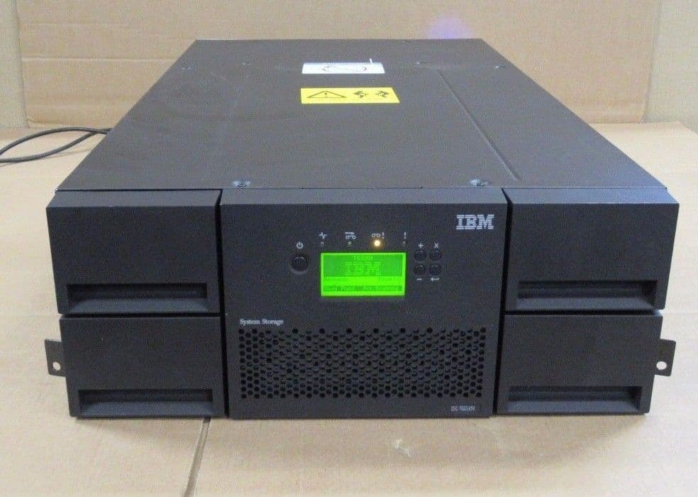 IBM TS3200 45E1330 Rack Mount Auto Tape Loader Chassis 2 x PSU ...