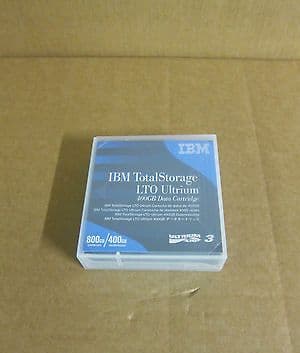 IBM Ultrium LTO 3 800Gb - Compressed 400GB - Uncompressed Data Tape ...