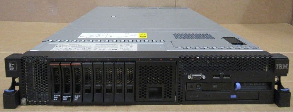 IBM X3650 M2 2x Intel Xeon 4-Core E5530 2 4GHz 438GB 64GB 2U Rack ...
