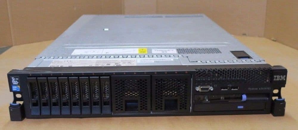 IBM X3650 M3 2 x Six-Core X5650 8x 2 5" HDD Bays 144GB DDR3 Ram 2U Server