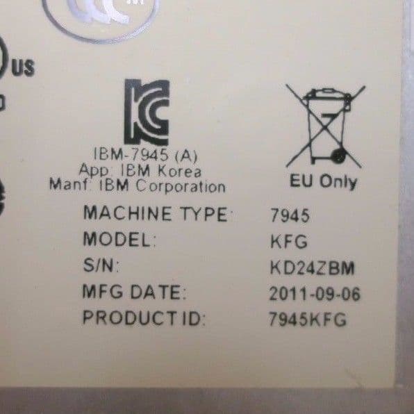 IBM X3650 M3 7945KFG 2x Xeon SIX Core E5645 2 40GHz 12GB Ram 2U Rack Server