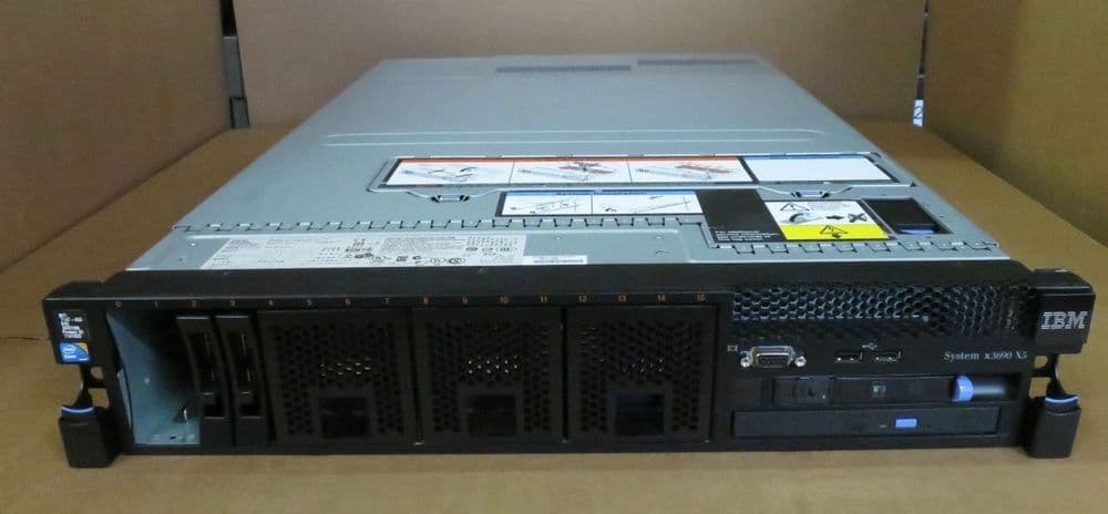 IBM X3690 X5 2U Server 2x Intel 10-Core XEON E7-2870 128GB RAM 7147-A2G