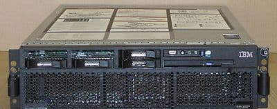 IBM x3850 8864-2RG Rack Mount Server 4 x XEON 3 GHz 8Gb RAM DVD Combo