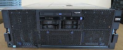IBM X3850 M2 4 x SIX-CORE XEON E7540 2 4GHz 64GB RAM 4 x 72Gb Rack ...