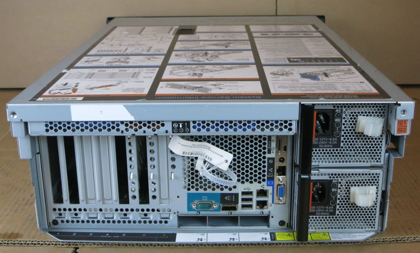 IBM X3850 M2 4x SIX-CORE XEON E7450 2 4GHz 64GB RAM 4x 73GB RAID Rack ...