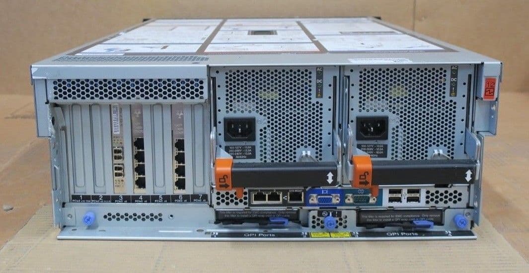 IBM X3850 X5 2x 8-Core X7560 2 26GHz 64GB Ram 8x 2 5" Bays 7145-Z6A ...
