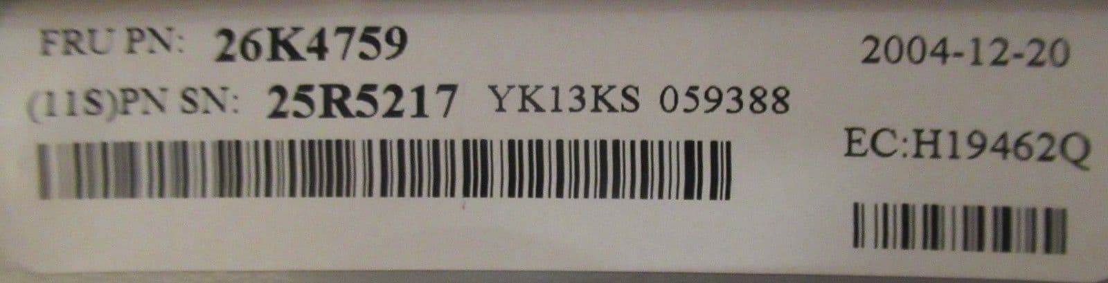 IBM xSeries 346 8840-11Y Xeon 3GHz 36 4GB HDD 4GB 2U Raid Server