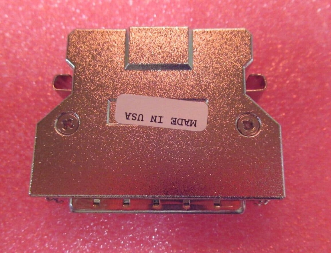 IDC type HPCN 50 pin female cable SCSI-2 Connector with Latching fastener