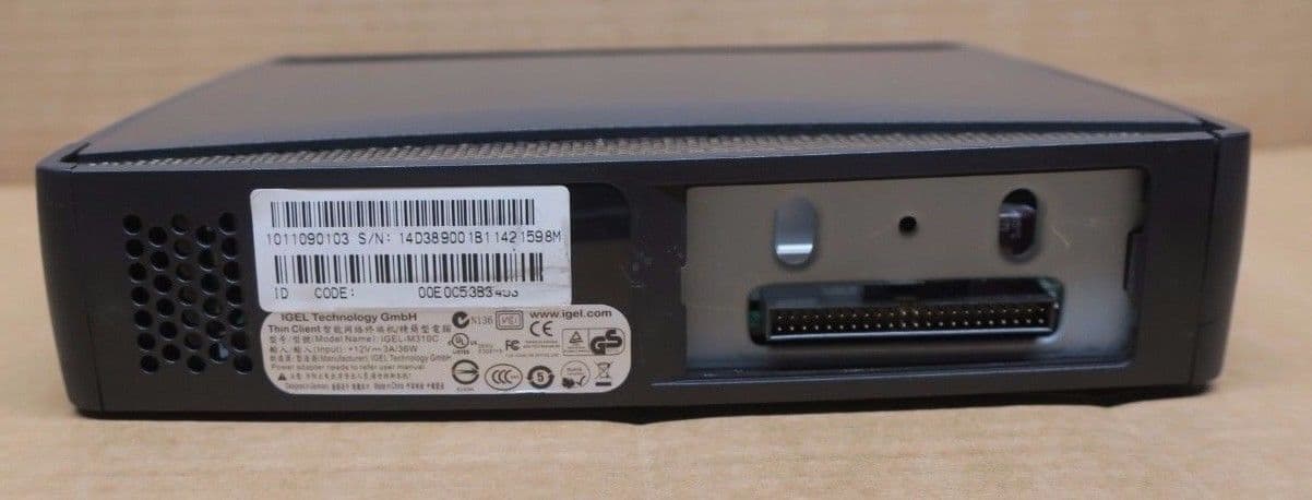 IGEL M310C Universal Desktop Thin Client VIA Nano U3400 800Mhz 1GB Ram ...