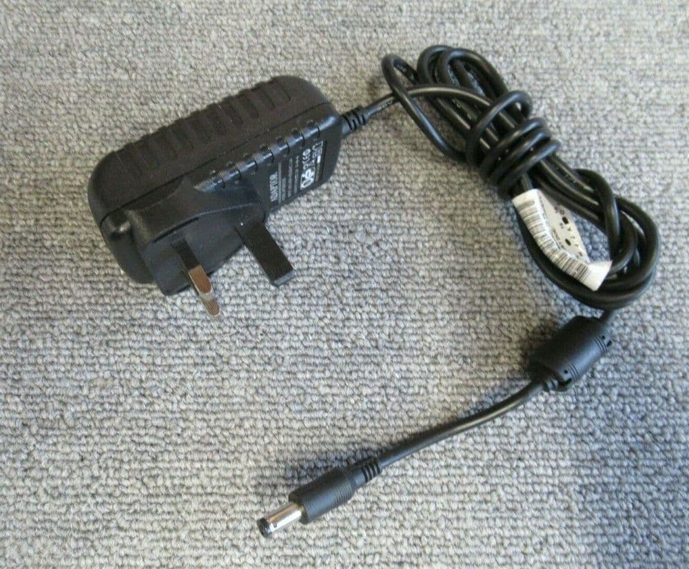 Industrial MRO WT0901500 UK 3-Pin Plug AC Power Adapter 9V 1 5A 13W