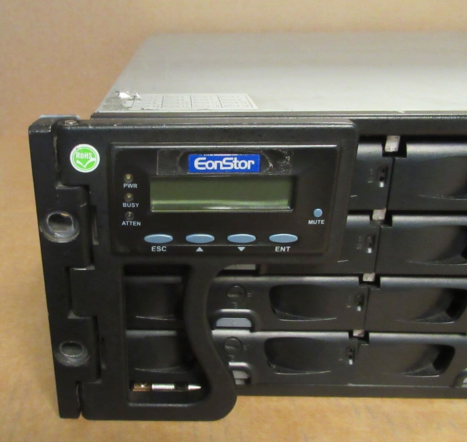 Infortrend EonStor 16TB 3U 16-Bay SATA to 4GB FC Storage Array NAS A16F-G2430