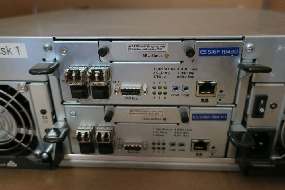 Infortrend EonStor ES S16F-R1430 Controller With 2 x SFP - 83SF14RE16-0010