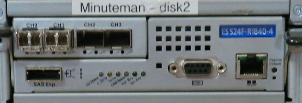 Infortrend EonStor ES S24F-R1840-4 8GB FC Fibre Controller 83SF18RF164 ...