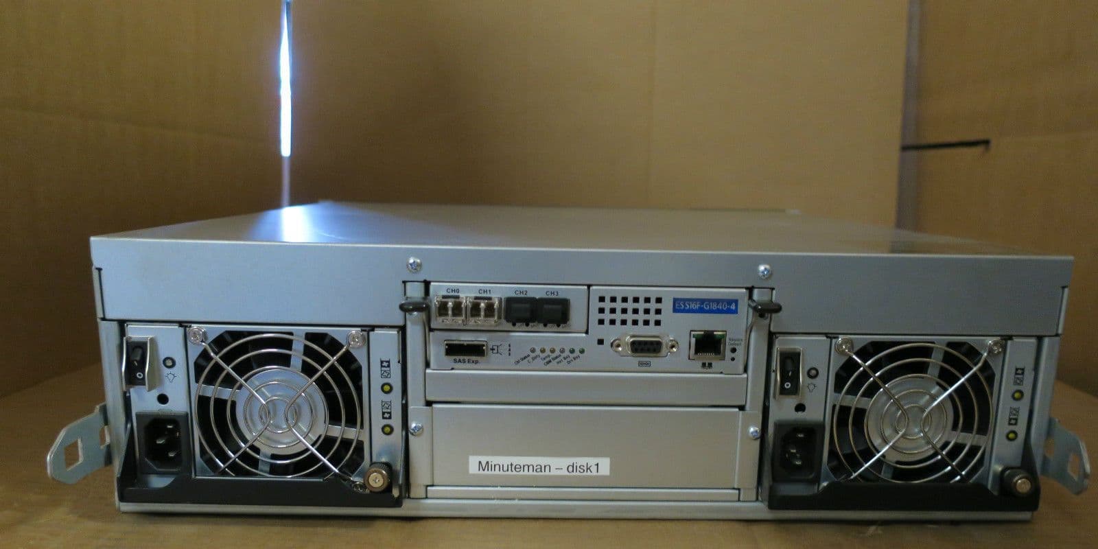 Infortrend EonStor ESS16G2B1 - 2 x PSU S16F-G1840-4 8GB FV Controller Array