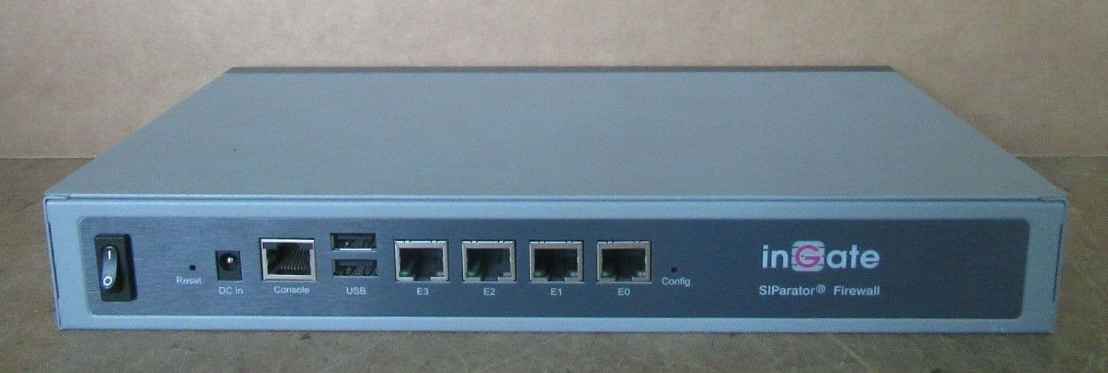 inGate S21 SIParator Firewall Security VPN Appliance CAD-0208-1210-IG