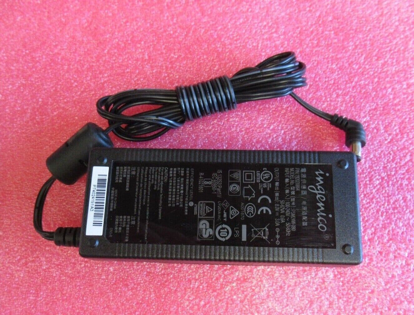 Ingenico PSM24W-080 192020864 Laptop AC Power Adapter Charger 24W 8V 3A
