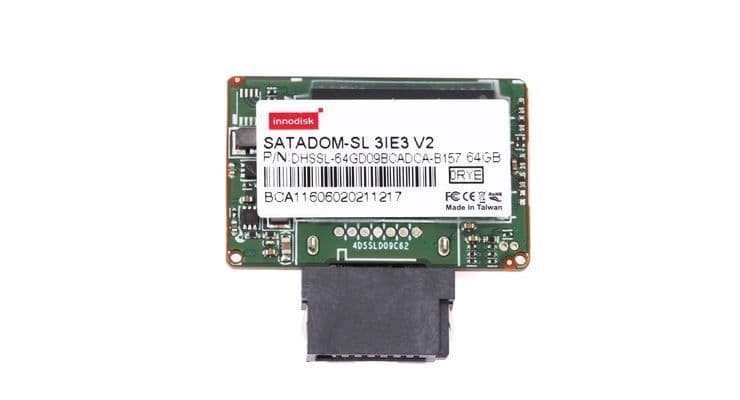 Innodisk 64GB SATA 6Gb/s SATADOM-SL 3IE3 V2 Flash Module DHSSL ...