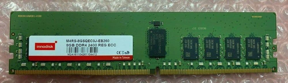 Innodisk 8GB PC4-19200 DDR4-2400 REG ECC Server Memory Ram M4RS ...