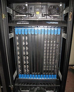 InRange FC/9000 120-Port Fibre Channel FC Director Cabinet Rack Switch ...