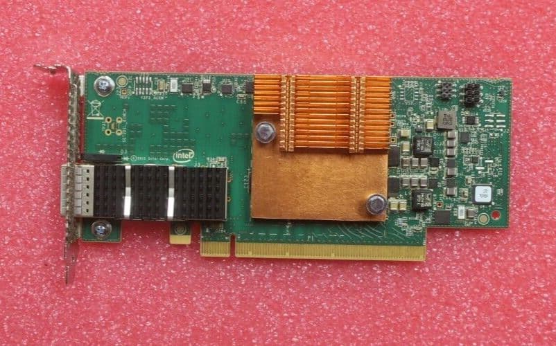 Intel 100HFA016 Omni-Path 100Gb Single Port QSFP28 Host Fabric ...