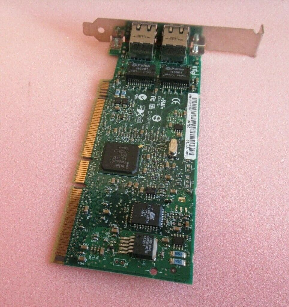 Intel C41421-003 PRO/1000 MT Ethernet PCI-X Dual-Port Server Network ...