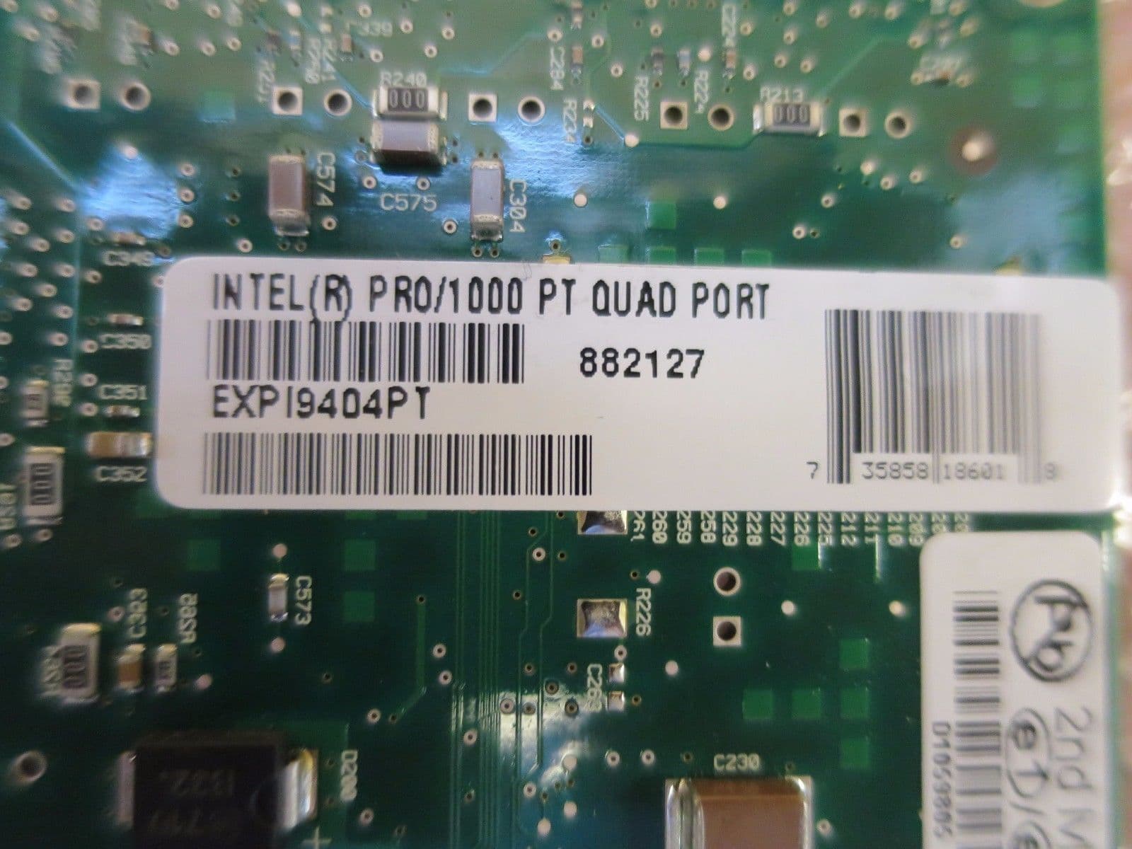 Intel D47316 EXP19404PT Pro/1000 PT Quad Port 4-Port 1GbE PCI-e HBA ...